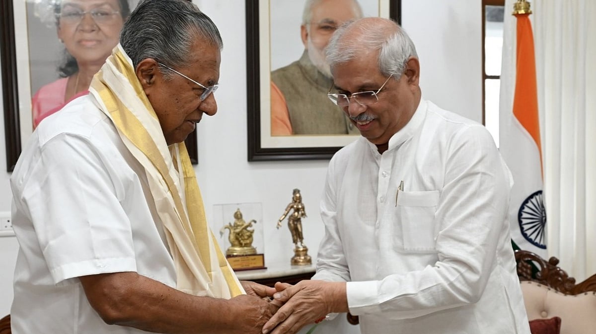 'ഭാരതാംബ ഉണ്ടാകില്ല'; രാജ്ഭവനിലെ ചടങ്ങില്‍ നാളെ മുഖ്യമന്ത്രിയെത്തും ...