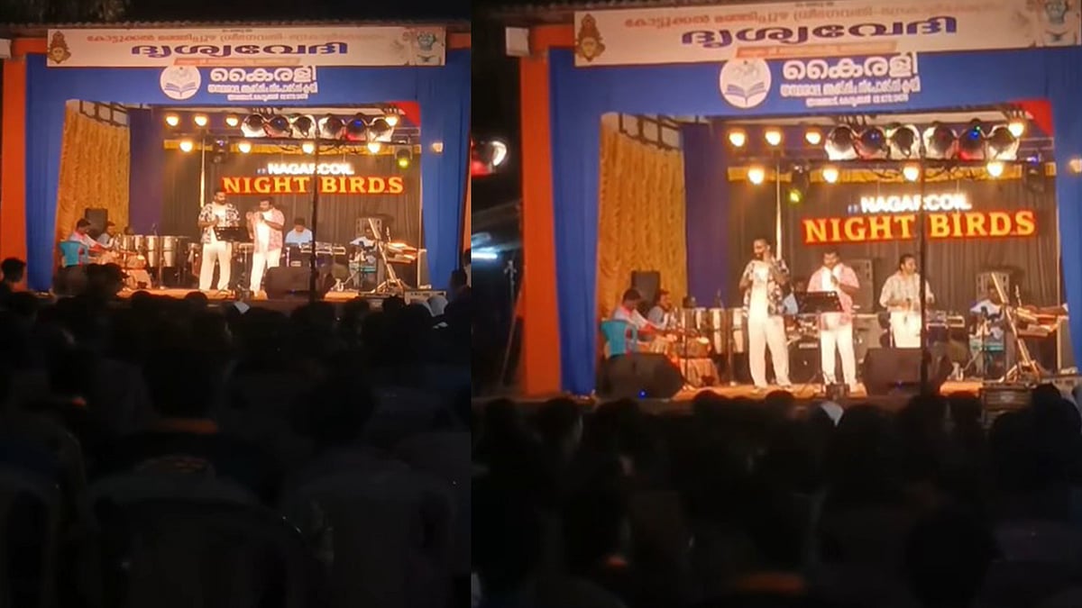 ആര്‍എസ്എസ് ഗണഗീതം, ക്ഷേത്രം ഉപദേശകസമിതി പിരിച്ചുവിട്ട -RSS ganageetham