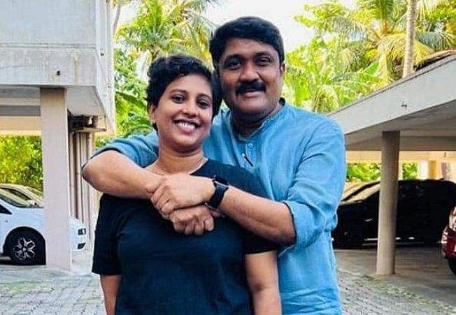 A A Rahim MP celebrating 9th wedding anniversary, Amrutha Rahim about ...