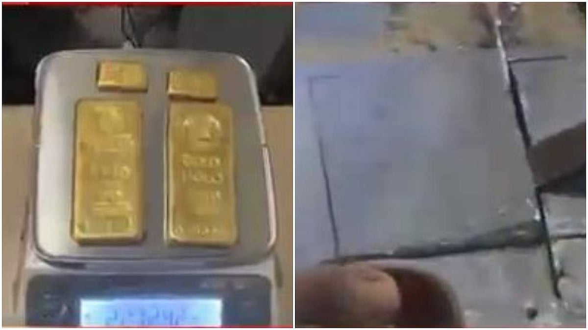 gold smuggling using meat cutting machine culprits absconding