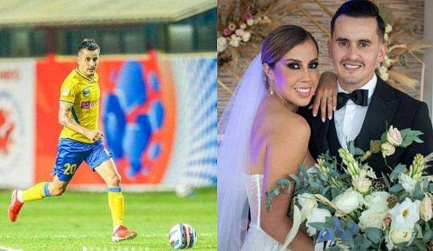 Kerala Blasters Captain Adrian Luna Gets Married; Fans wish 'Magician ...