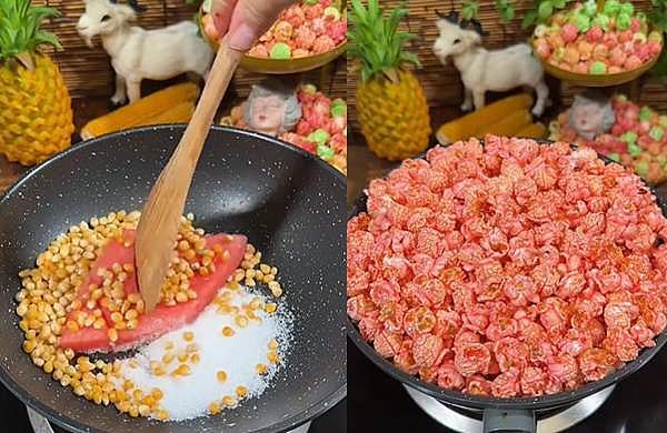 Latest Bizarre Food Trend Watermelon Popcorn