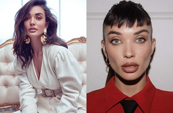 actress amy jackson's new makeover goes viral, comparisons to actor Cillian Murphy